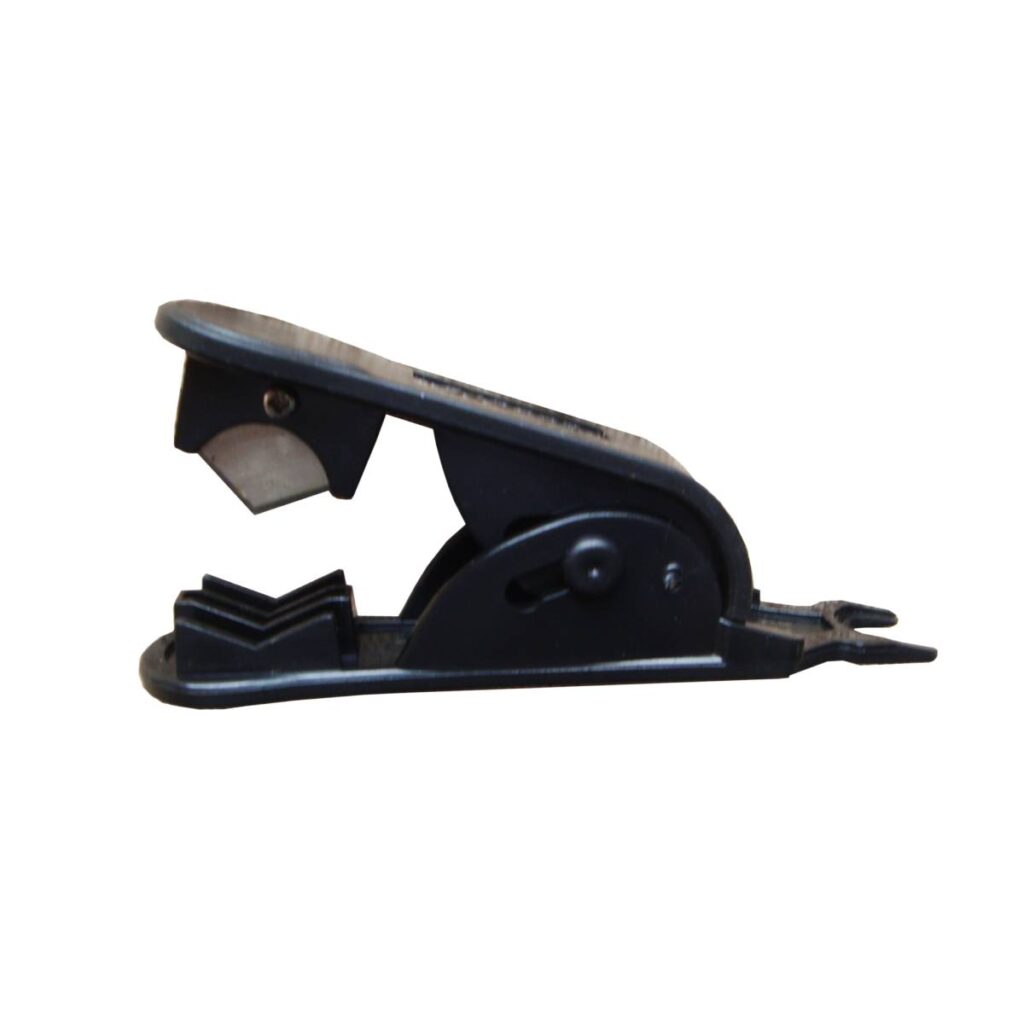 Universal Tube & Hose Cutter with Quick-Connect Release Tool (1/4″ & 3/ ...