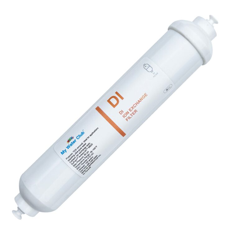 Inline DI Deionization Filter (For Ultra-Pure Water) | 10″ × 2 ...